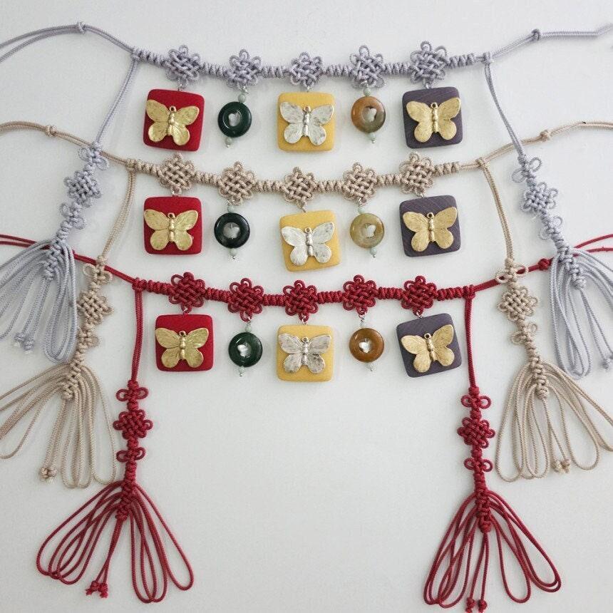 Butterfly Button Knot Belt for Baby Hanbok | Hanbok Accessory