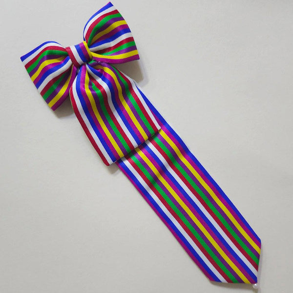Elegant Saekdong Hair Bow Hair Tie | Korean Traditional Hanbok Accessory