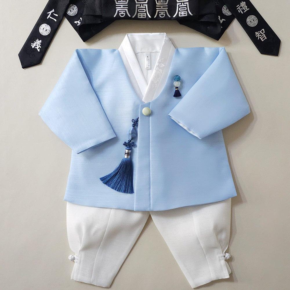 Sihoo Blue Boy Hanbok | Magoja Style Korean Hanbok