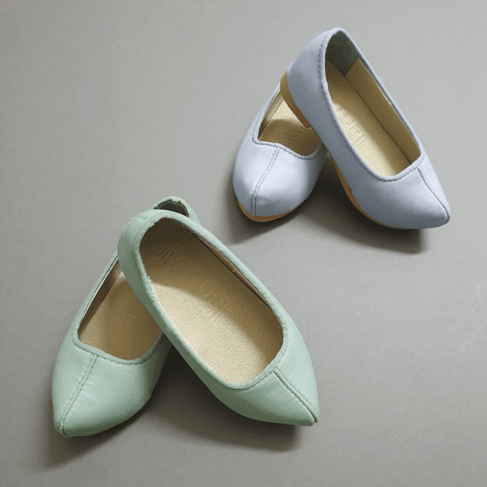 Sky Mint Boy Hanbok Shoes | Native Korean